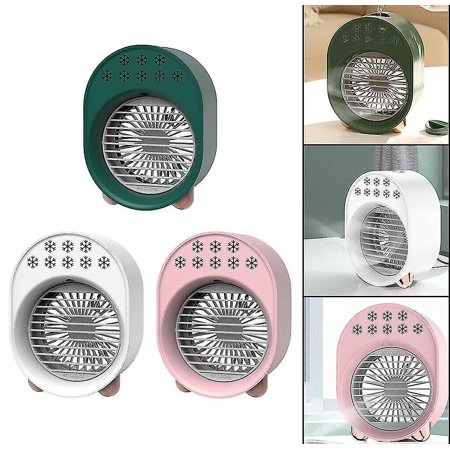 USB portable air cooler, rechargeable electric mini desktop Air ...
