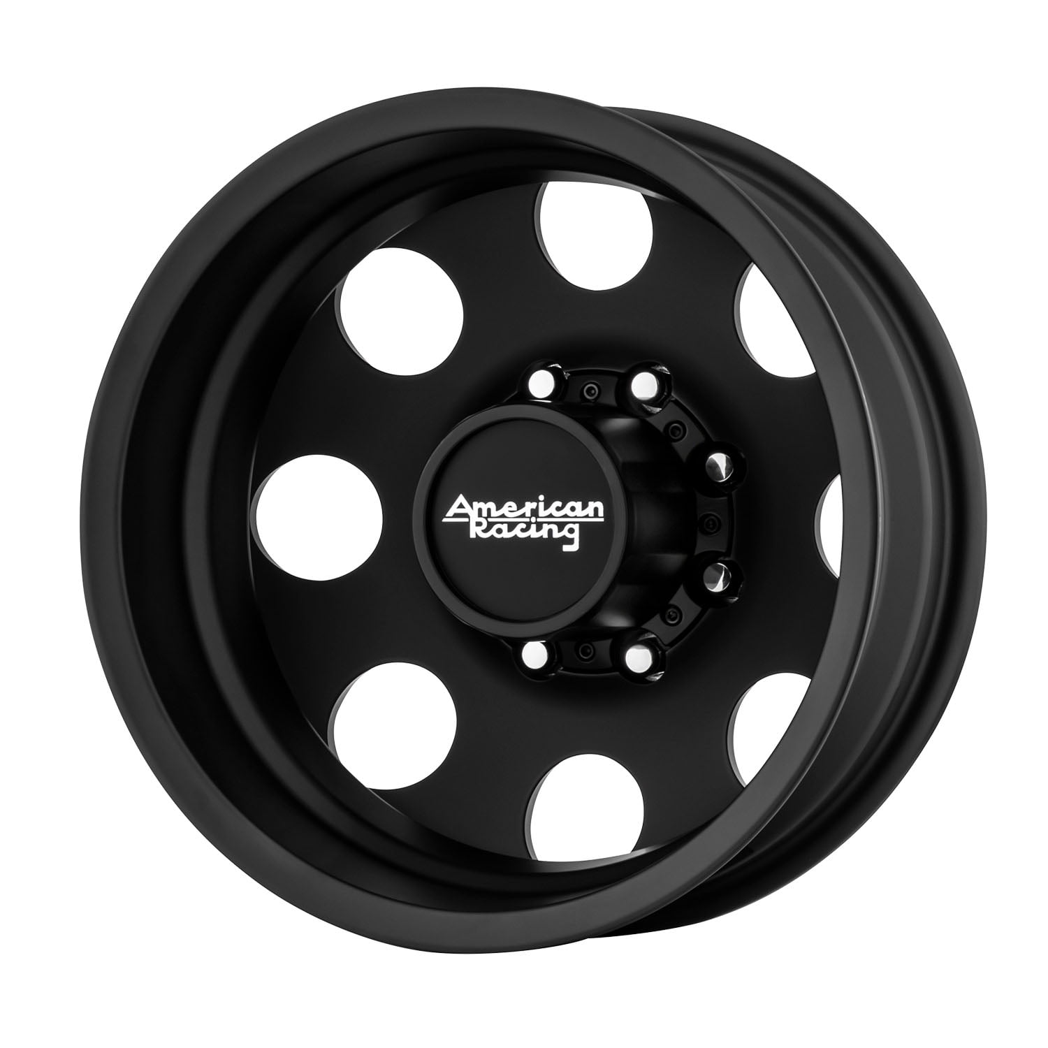 American Racing baja dually 17x6.5 8x210 -140et 154.30mm satin black ...
