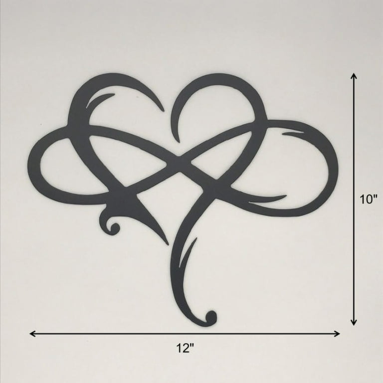 Infinity Love Heart Symbol