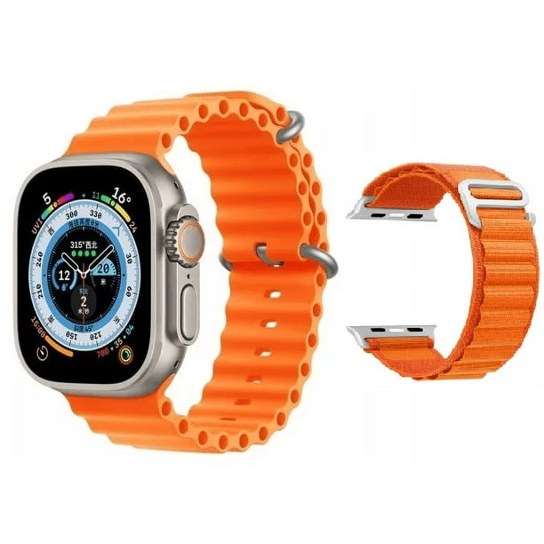 Smartwatch Z69 Ultra 49mm Naranja | Bodega Aurrera en línea