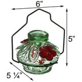 Parasol Pot De Creme Hummingbird Feeder - Moon & Star Green - Walmart.com