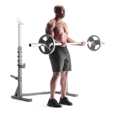 Weider Attack Series Olympic Bench and Rack with Removable Preacher ...
