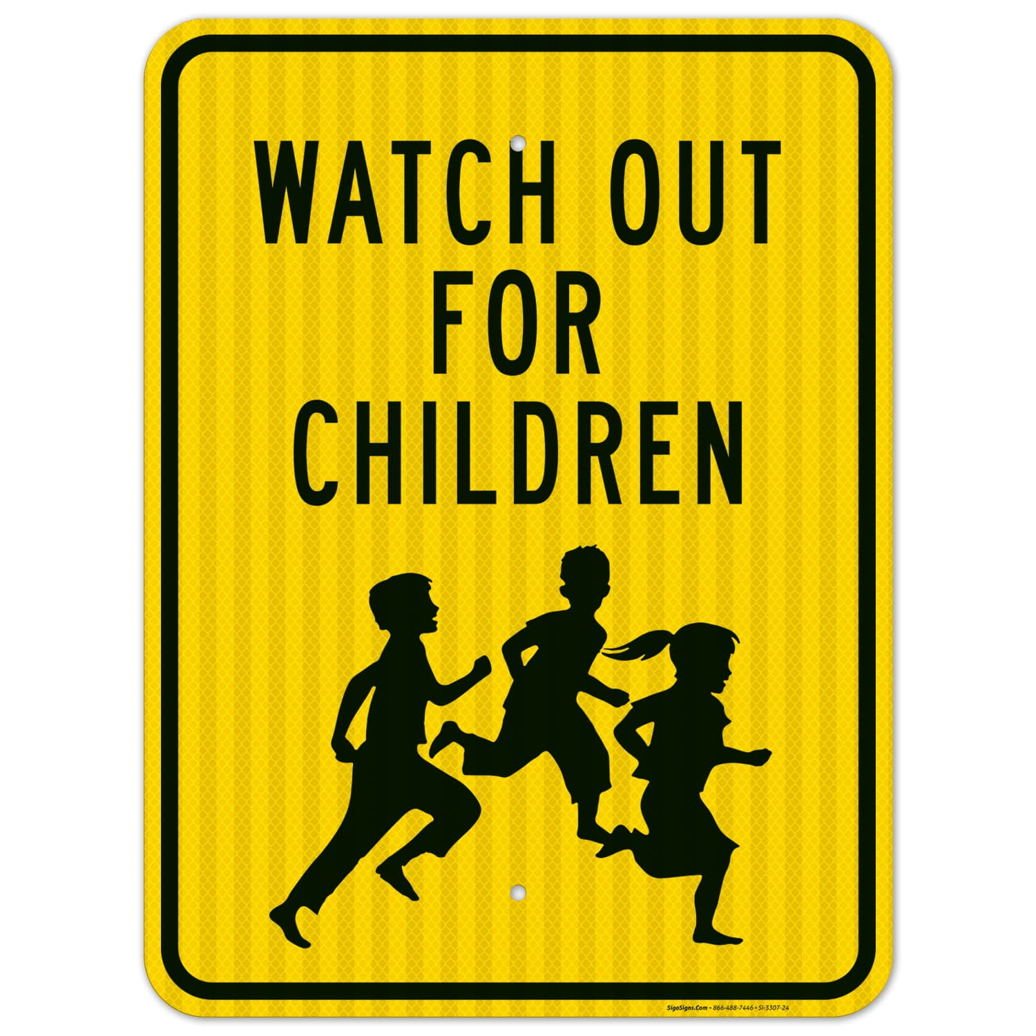 Watch Out For Children Sign, Traffic Sign, - Walmart.com