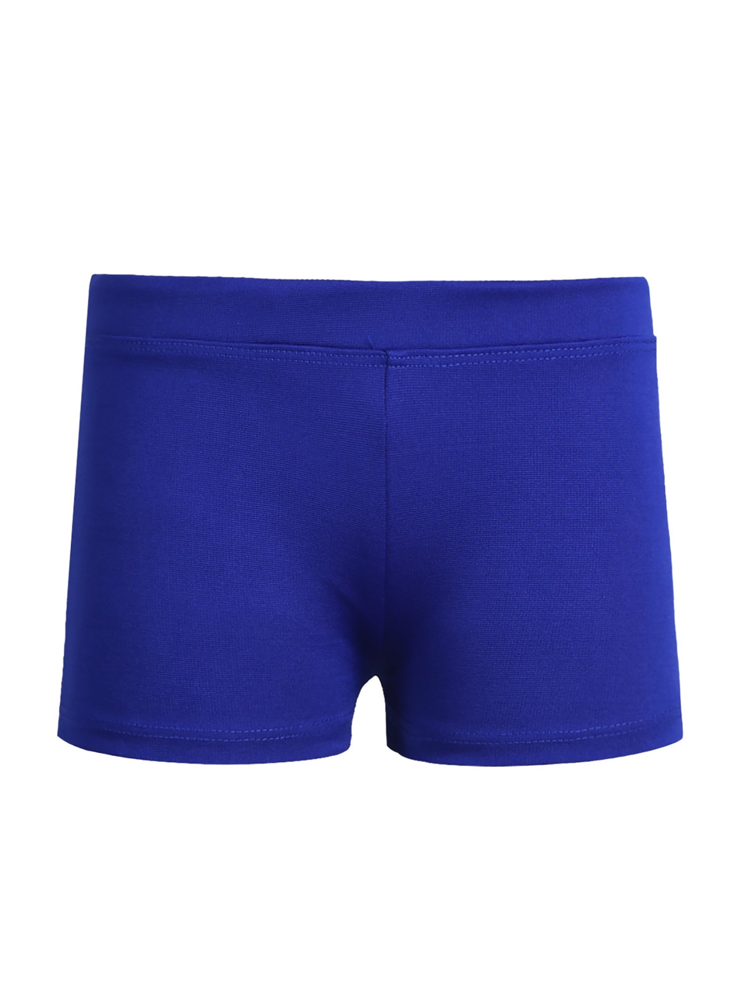 renvena Kids Girls Gymnastics Dance Shorts High Waist Boy-Cut Shorts ...