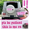 1-20 pcs Nice Driver Pls Be Nice Car Sticker,BumperSticker & Magent ...