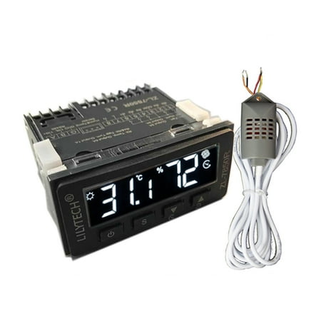 ZL-7850R RS485 Communication Temperature Humidity Controller Intelligent Digital Display High ...