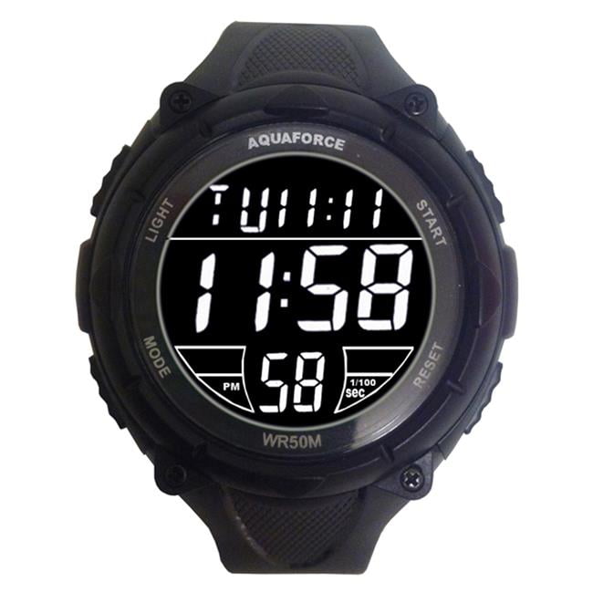 50-002 Multi Function Digital Watch with Black Dial - Walmart.com