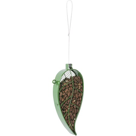 Design FB426 Leaf Hanging Mesh Bird Feeder, Green - Walmart.ca