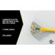 Yellow Jacket 2882 12/3 2' Heavy-Duty Contractor Extension Cord with ...