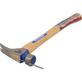 Vaughan 19 oz California Framing Hammer with Hickory Curved Handle and ...