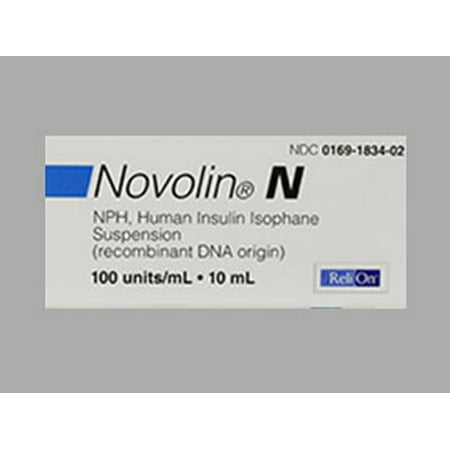 UPC 301691834029 - Novo-Nordisk Novolin-N Insulin U-100 - 10 mL Vial ...
