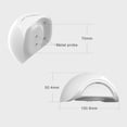 Water Leak Sensor Alarm Temperature Wireless Mini Flood Detector for ...