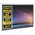 "SuperDeal 80"" HD Projection Screen, 16:9 Auto-Lock, 160° View Angle ...