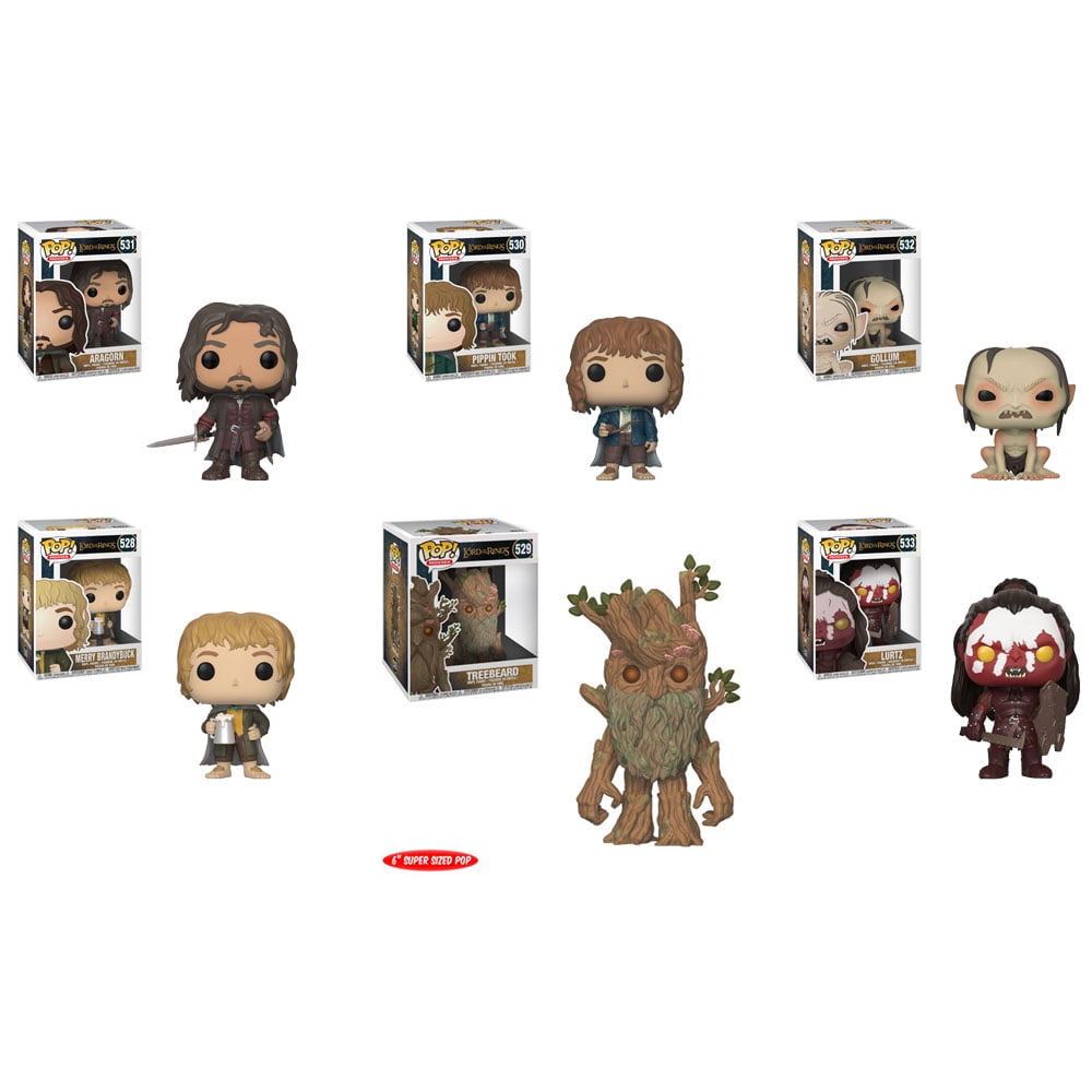 Funko POP! Movies - Lord of the Rings S2 Vinyl Figures - SET OF 6 ...
