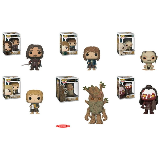 Funko POP! Movies - Lord of the Rings S2 Vinyl Figures - SET OF 6 ...