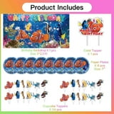Finding Nemo Party Supplies Birthday Decorations Plates Banner Kids ...