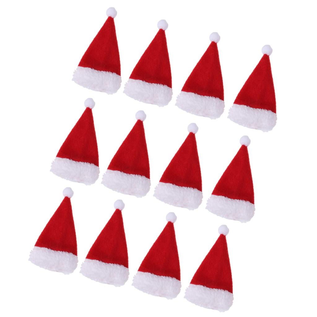 Click here for Siruishop 12/Set Mini Christmas Santa Hat For Bott... prices