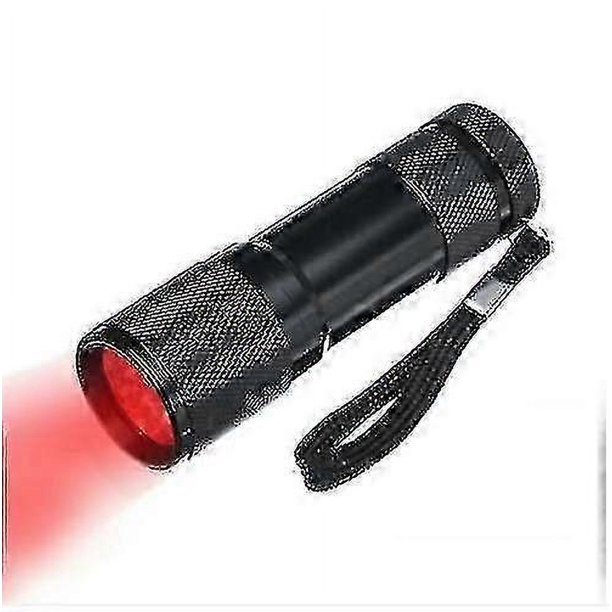 670nm 9led Deep Red Light Flashlight Against Deteriorating Eyesight Red ...