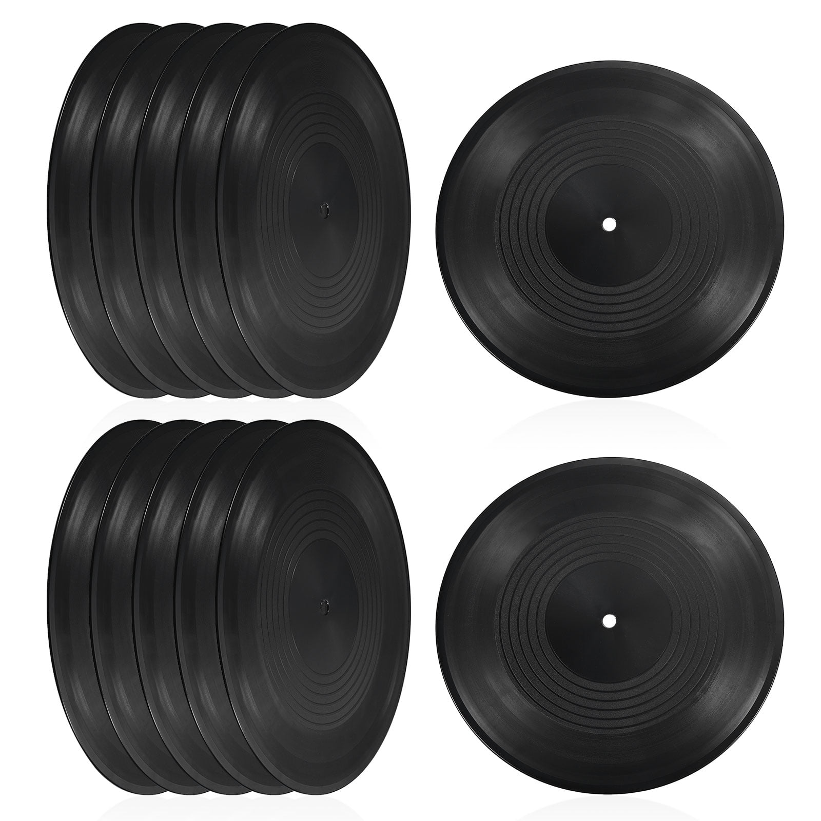 Uxcell Blank Vinyl Records Decor 12inch CD Fake Vinyl Records for Wall ...