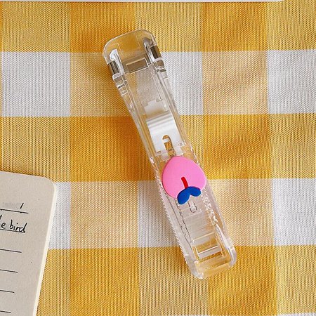 School Office Reusable Paper Sheet Fastener Clip Dispenser Pusher ...