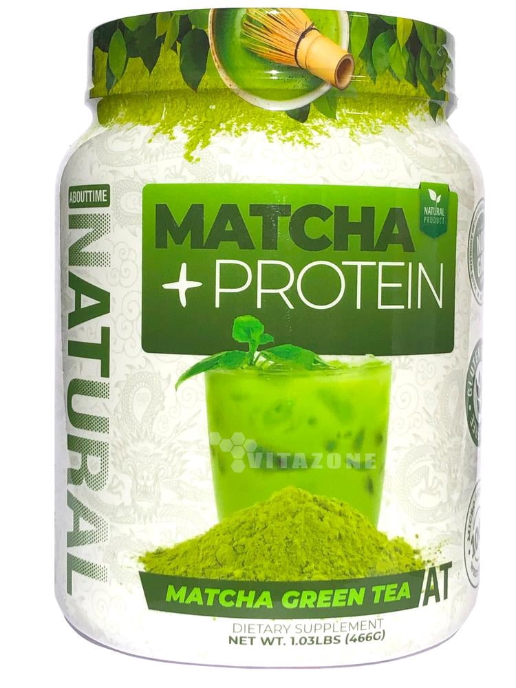 Proteína + Matcha Green Tea 466 gr 24 serv. About Time About Time ...
