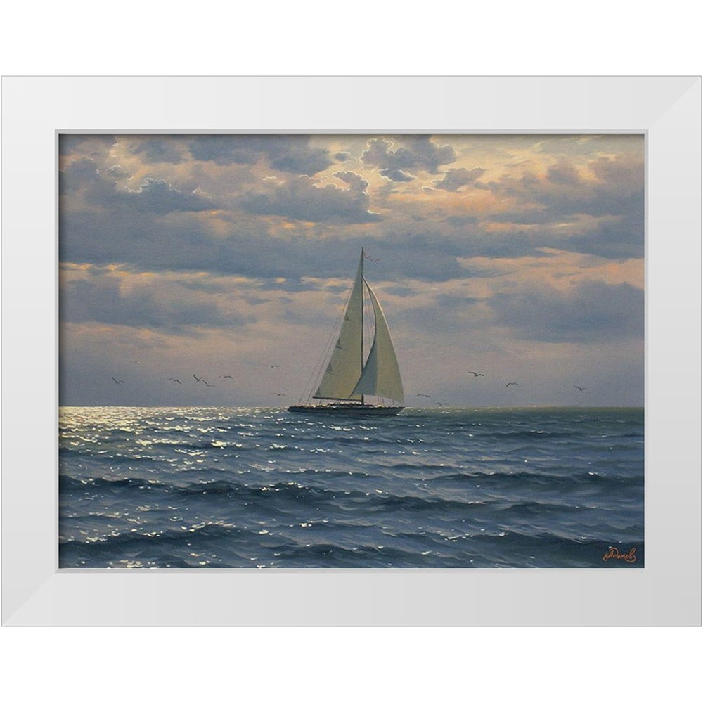 Adamov, Alexey 14x11 White Modern Wood Framed Museum Art Print Titled ...