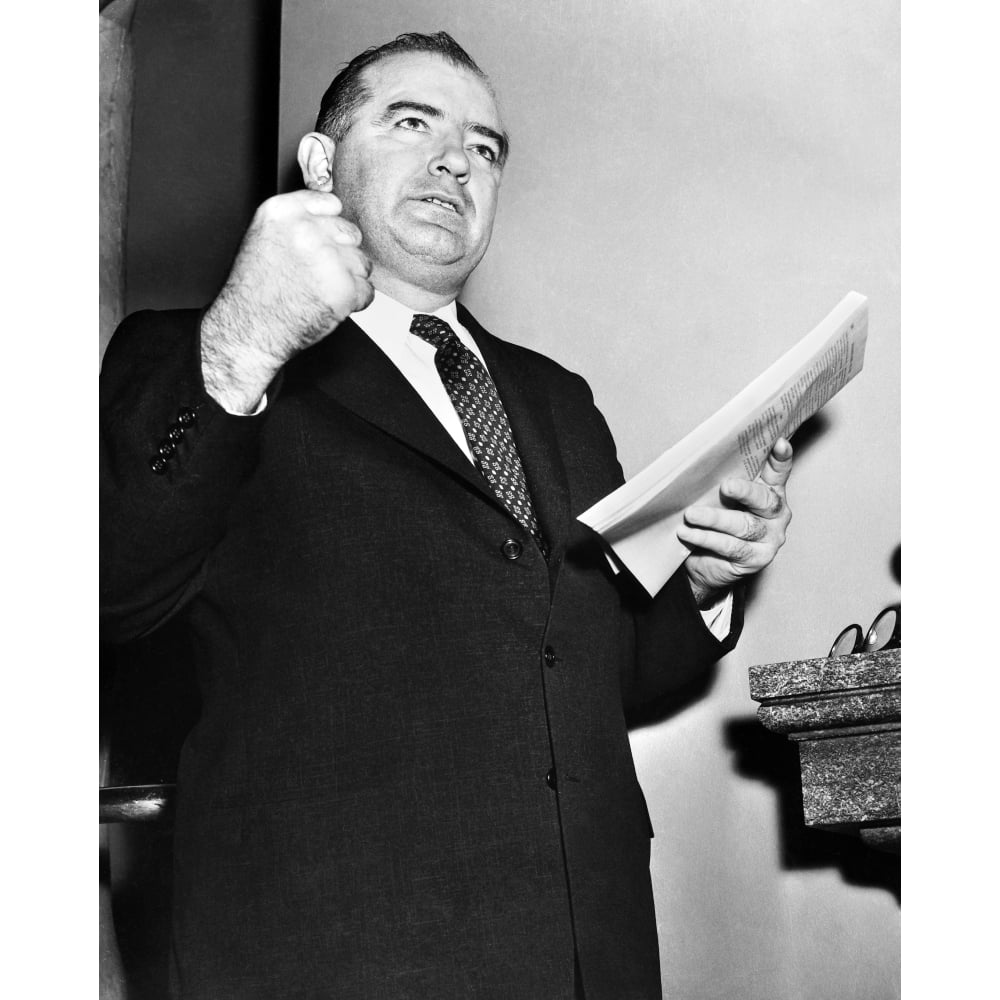 Joseph Mccarthy (1908-1957). Namerican Politician. Photographed After ...