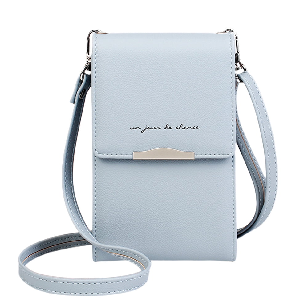 PU new one-shoulder mobile phone wallet ladies fashion mini bag ...