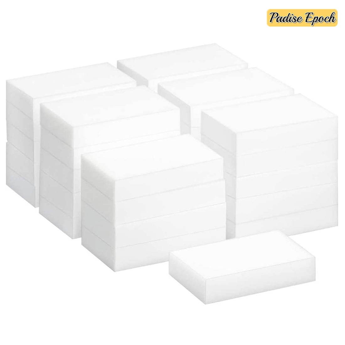 100 PCS Magic Cleaning Sponge in Bulk Sponges Melamine Foam Cleaning ...