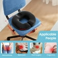Lolsea Donut Pillow Seat Cushion for Tailbone Pain Relief, Donut Chair ...
