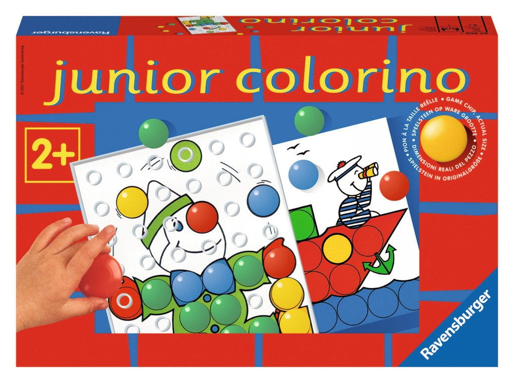 Ravensburger - 24602 | Junior Colorino - Learn Primary Colors | Walmart ...