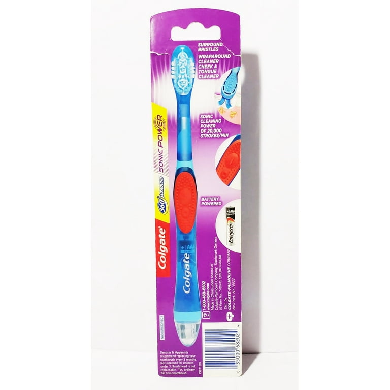 Colgate Battery 360 Floss Tip Sonic Power Toothbrush, 60% OFF