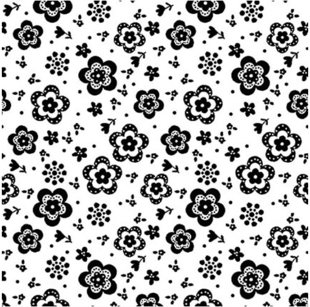 Blank Quilting Paradox Daisy Floral White Cotton Fabric By The Yard ...