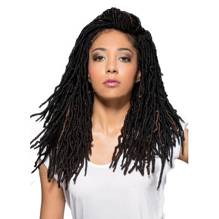 Bobbi Boss 100% Premium Fiber Hair Nu Locs 18" - BNULC-18 (Color 99J ...