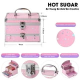 Hot Sugar Makeup Kit for Teens with Train Case, Portable Beginner ...