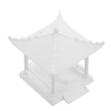 HEMOTON Mini Pagoda Statue Miniature Pavilion Pagoda Statue Chinese ...