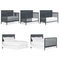 Dream On Me Sedona 3-in-1 Convertible Crib, New Zealand Pinewood, Non ...