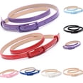 TELOLY 2026 New Thin Style Adjustable Faux Leather Women Waist Belt for ...