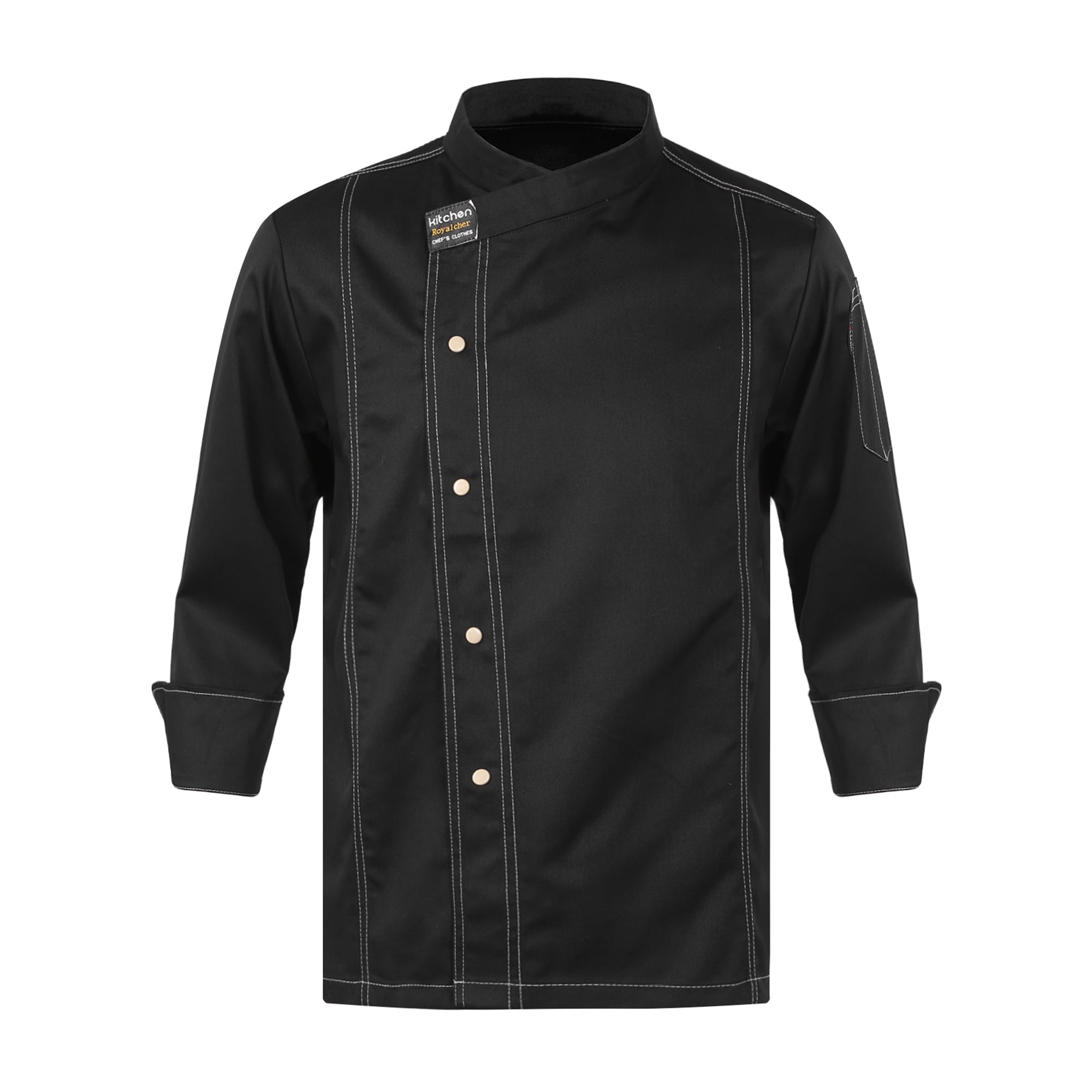 Click here for Kaerm Unisex Mens Women Chef Jacket Short Sleeve C... prices