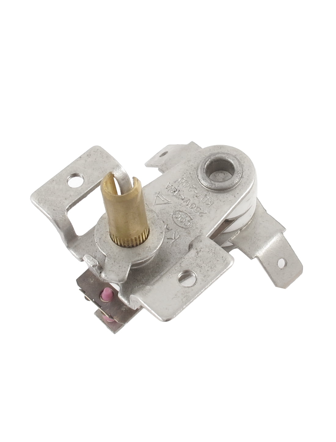 AC 250V 16A 70 Celsius Bimetal Adjustable Temperature Heating ...