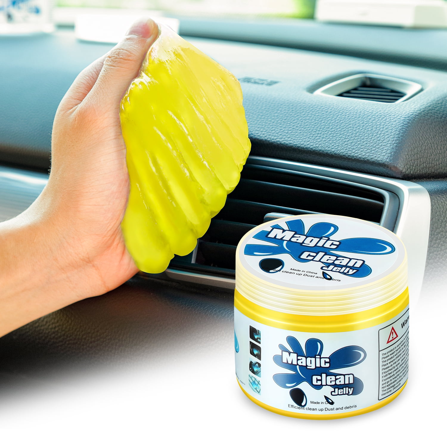 DNA Motoring TOOLS-00256 Yellow Cleaning Jelly Gel Auto Detailing Tool ...