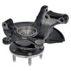 Crown Automotive 68088498AD Steering Knuckle and Hub Assembly, Black ...