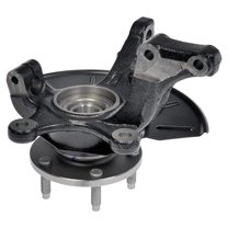 Crown Automotive 68088498AD Steering Knuckle and Hub Assembly, Black ...