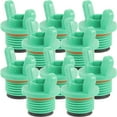 Troglfold hose plug 10Pcs Water Tubing Stoppers Garden Hose End Plugs,1.46"X1.38"X1.18 ...