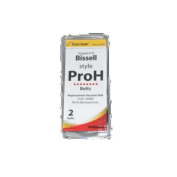 Bissell 6960W Proheat Hot Shot Steamer Pump Belts Set 1 Flat, 1 Geared ...