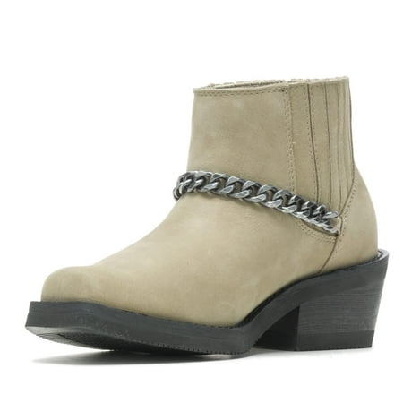 Harley-Davidson womens Korsen Chain Ankle Boot, Brown, 10 US | Walmart ...