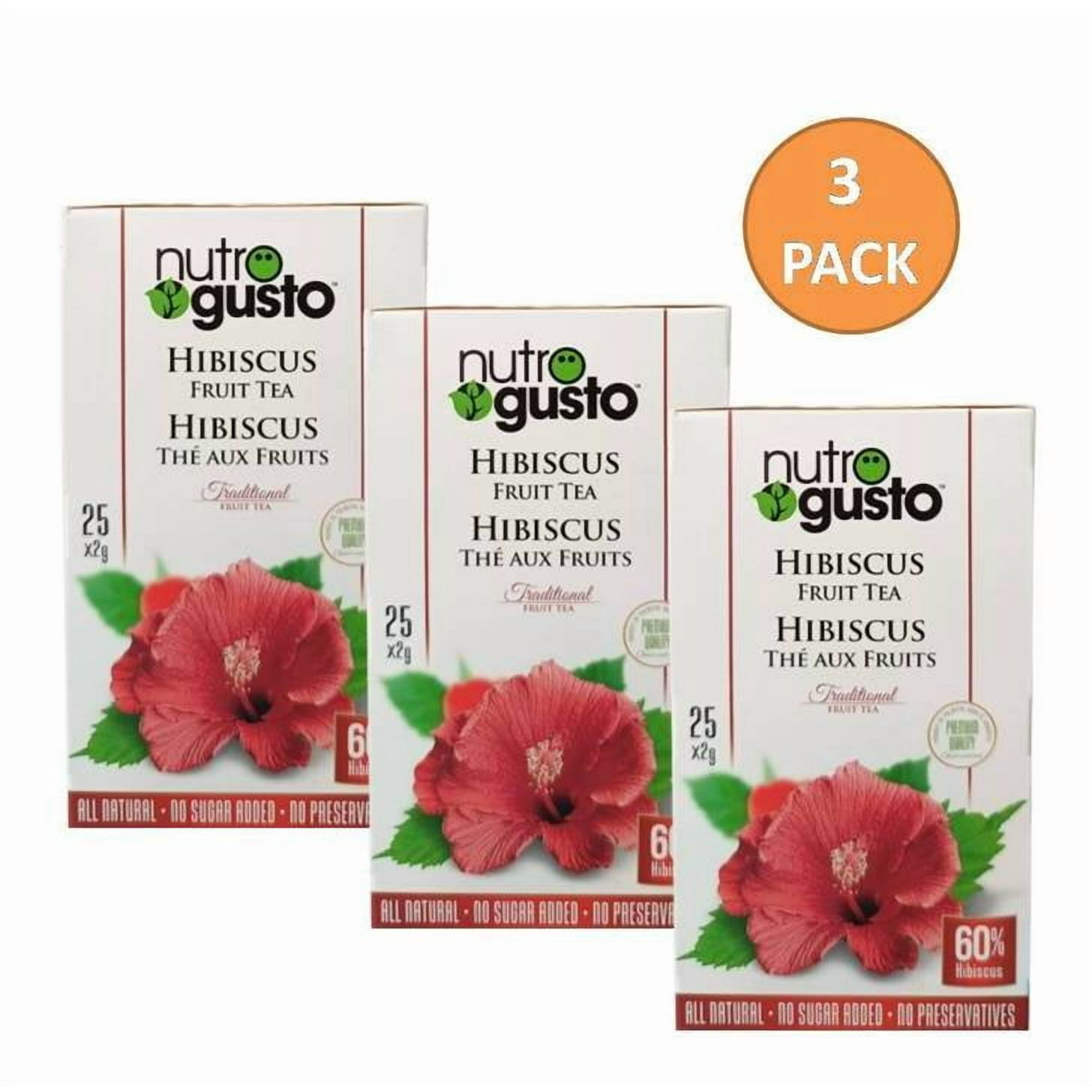Click here for Nutro Gusto Hibiscus Tea 50g X3 50g prices