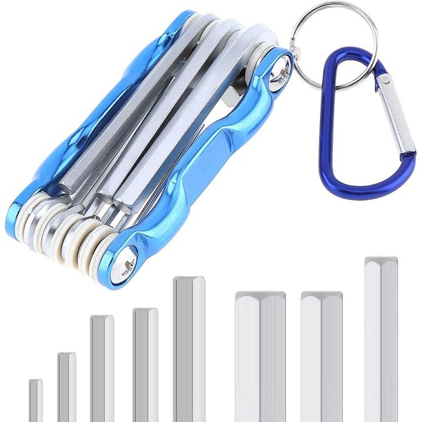 Juego de llaves hexagonales plegables Suyoo Llave hexagonal métrica | Bodega Aurrera en línea