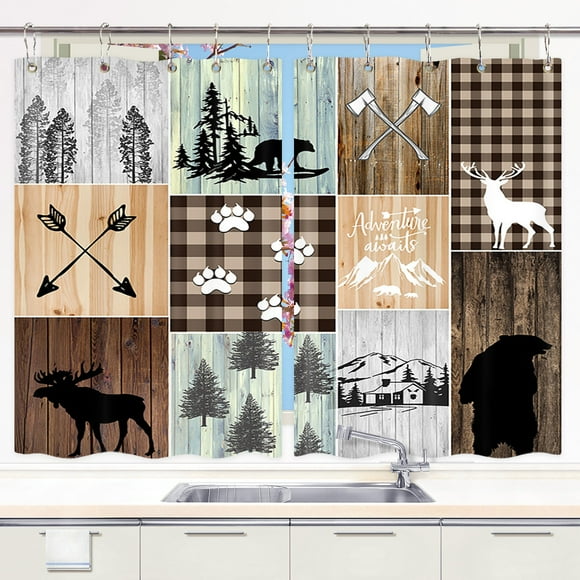Rustic Cabin Curtains