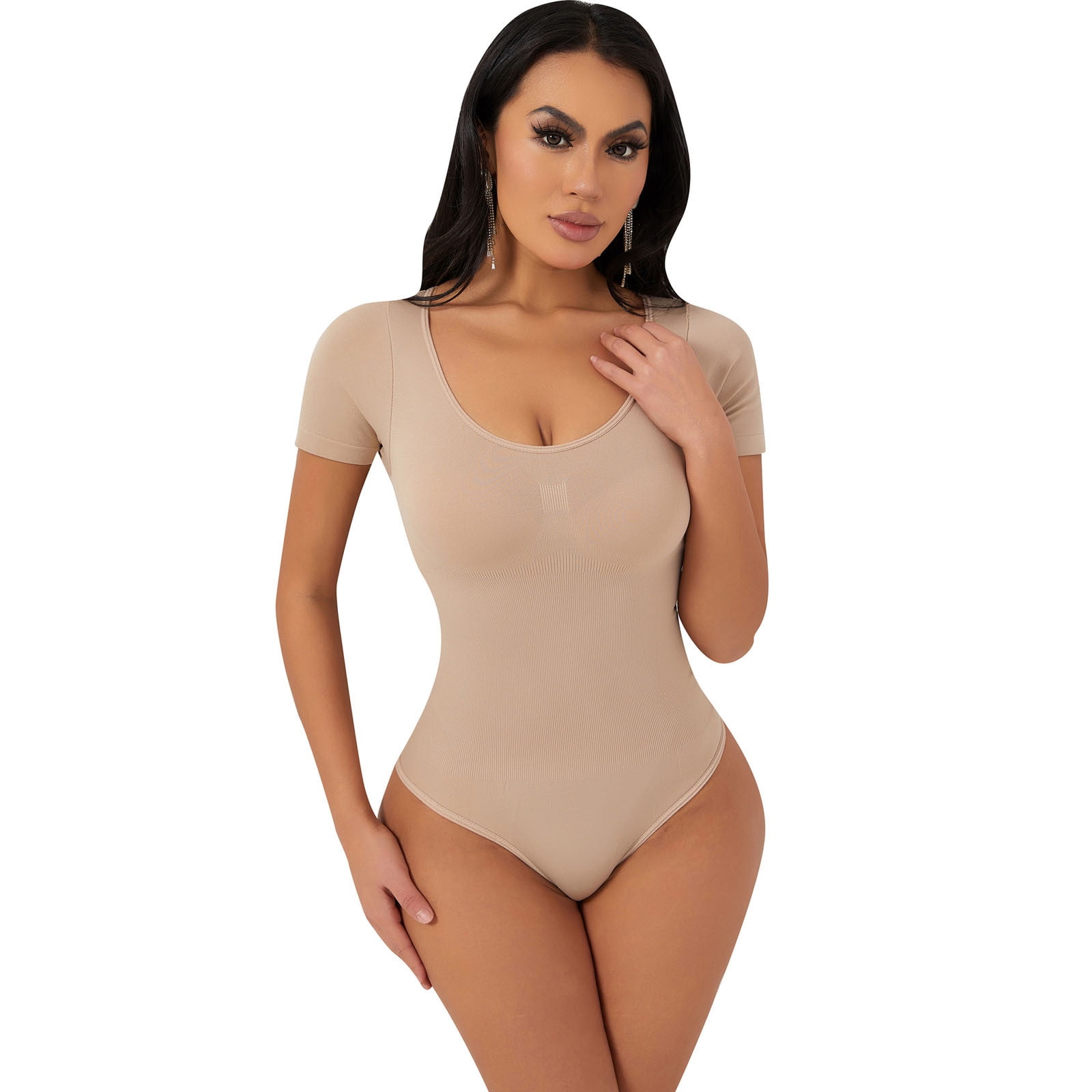 Click here for Qepwscx Womens Waist Trainer Seamless Round Neck S... prices